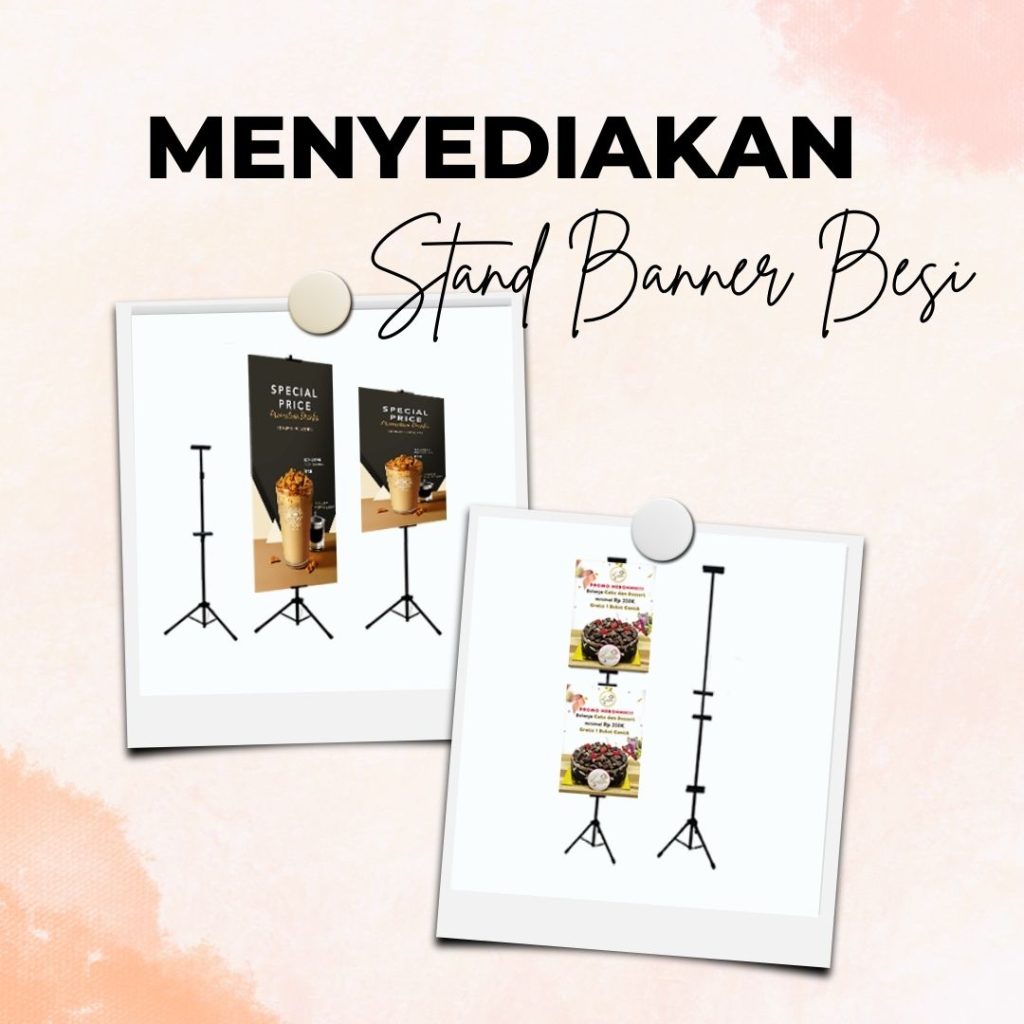 Menyediakan Stand Banner Besi