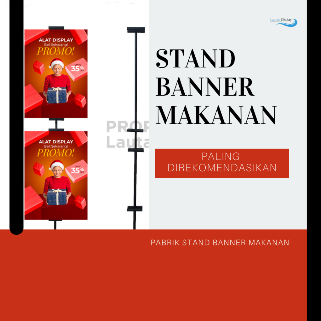 Produsen Stand Banner dari Kayu