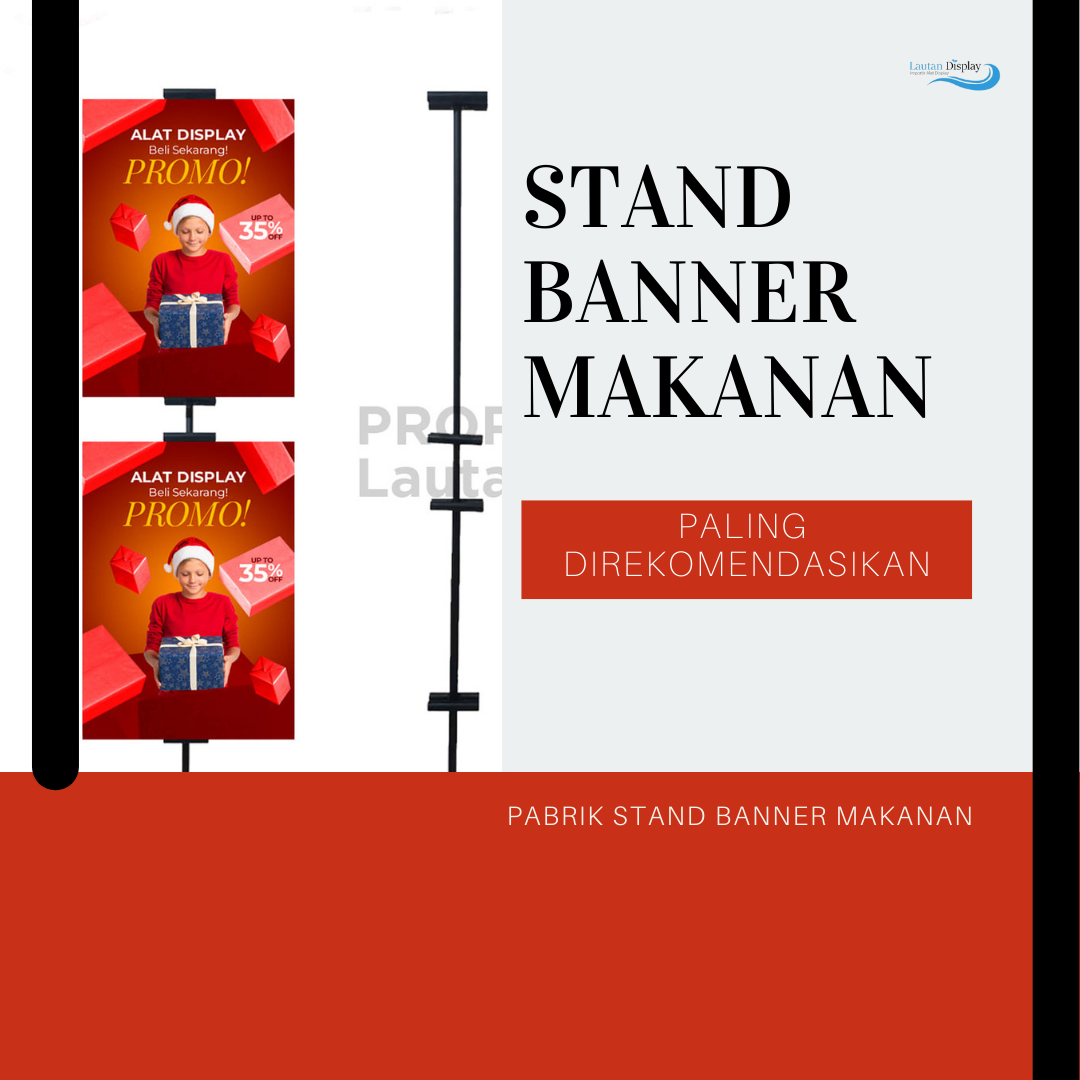Pabrik Stand Banner Makanan
