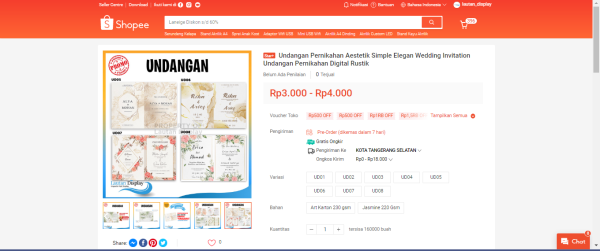 Tempat Standing Banner Pernikahan