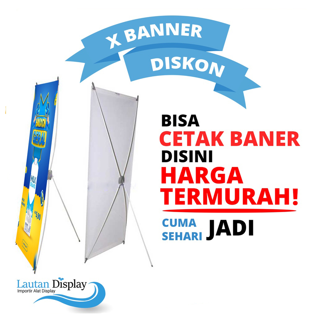 Supplier stand banner - Lautan Display