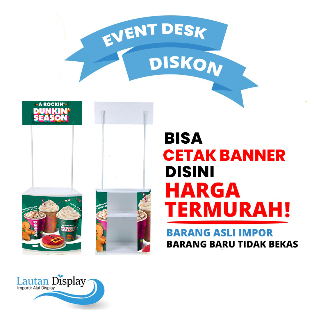 Supplier stand banner - Lautan Display