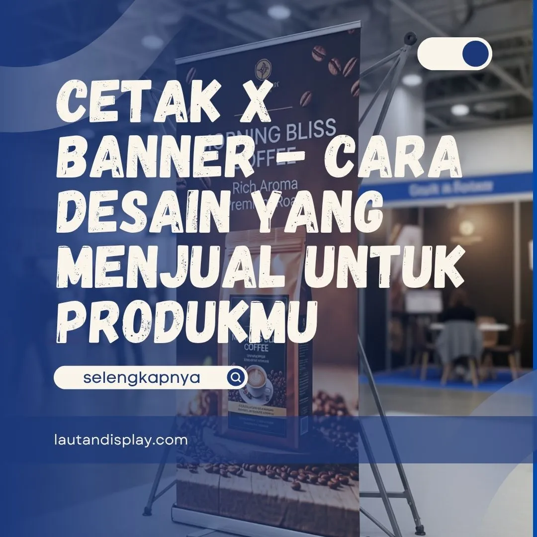 Cetak X Banner - Cara Desain yang Menjual untuk Produkmu