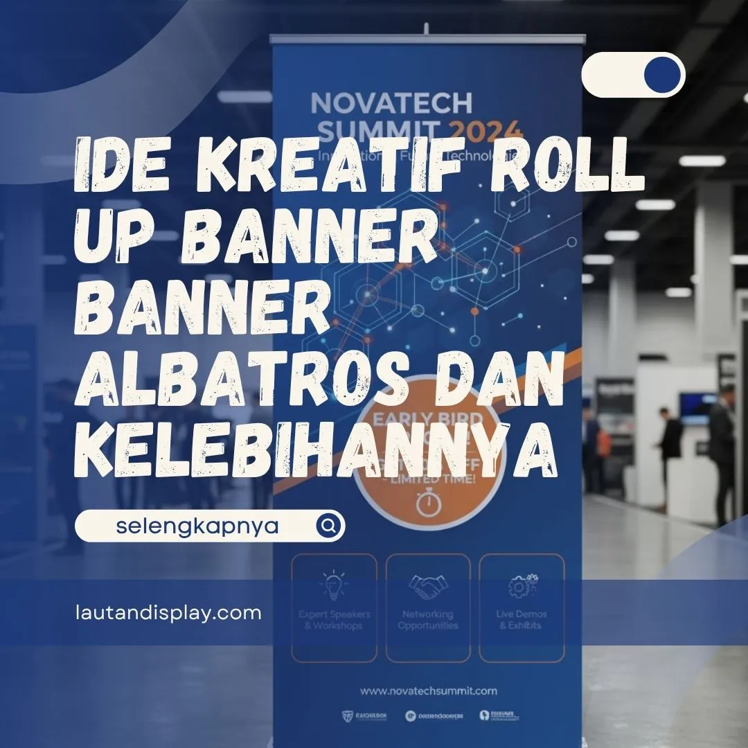 Ide Kreatif Roll Up Banner Banner Albatros dan Kelebihannya
