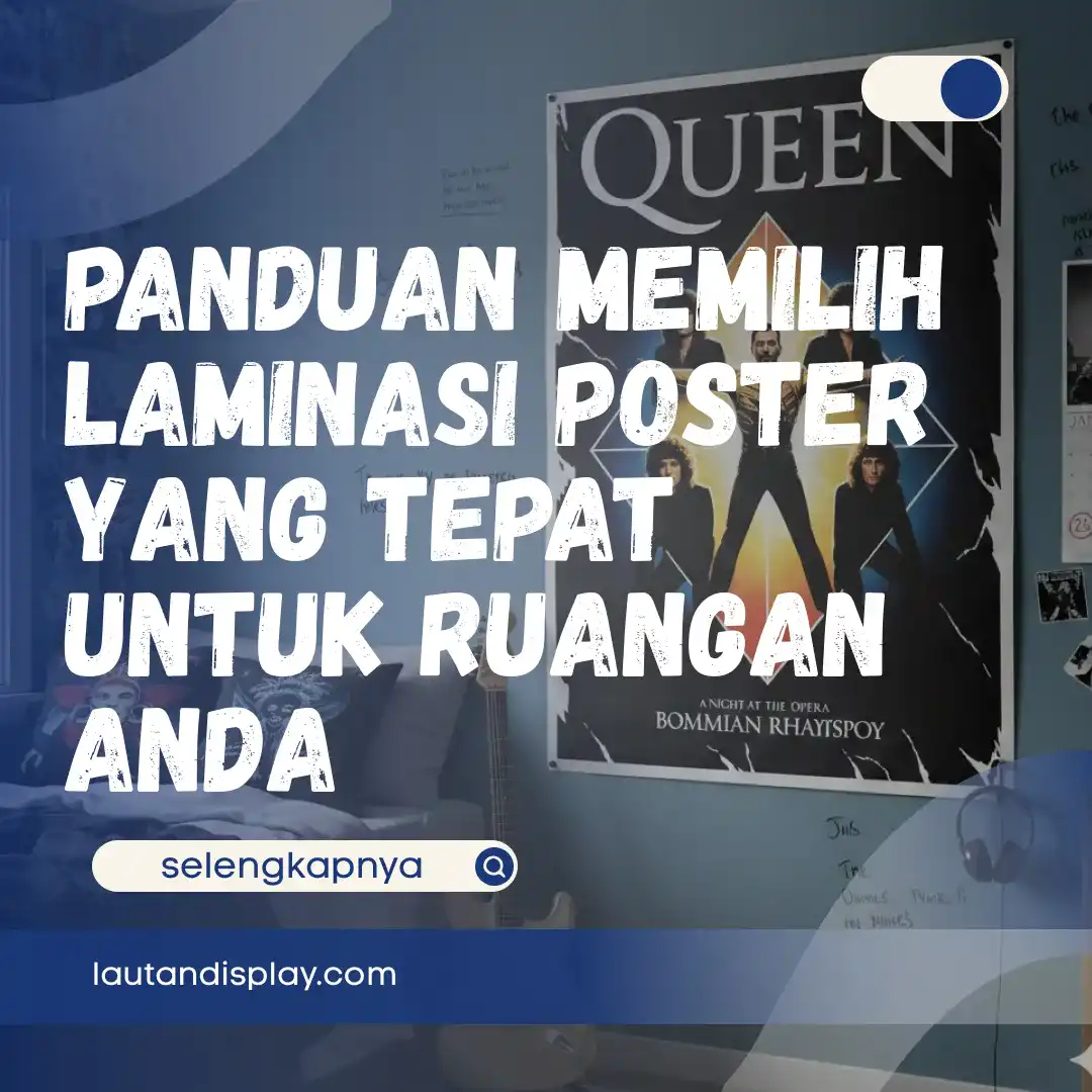 Panduan Memilih Laminasi Poster yang Tepat untuk Ruangan Anda